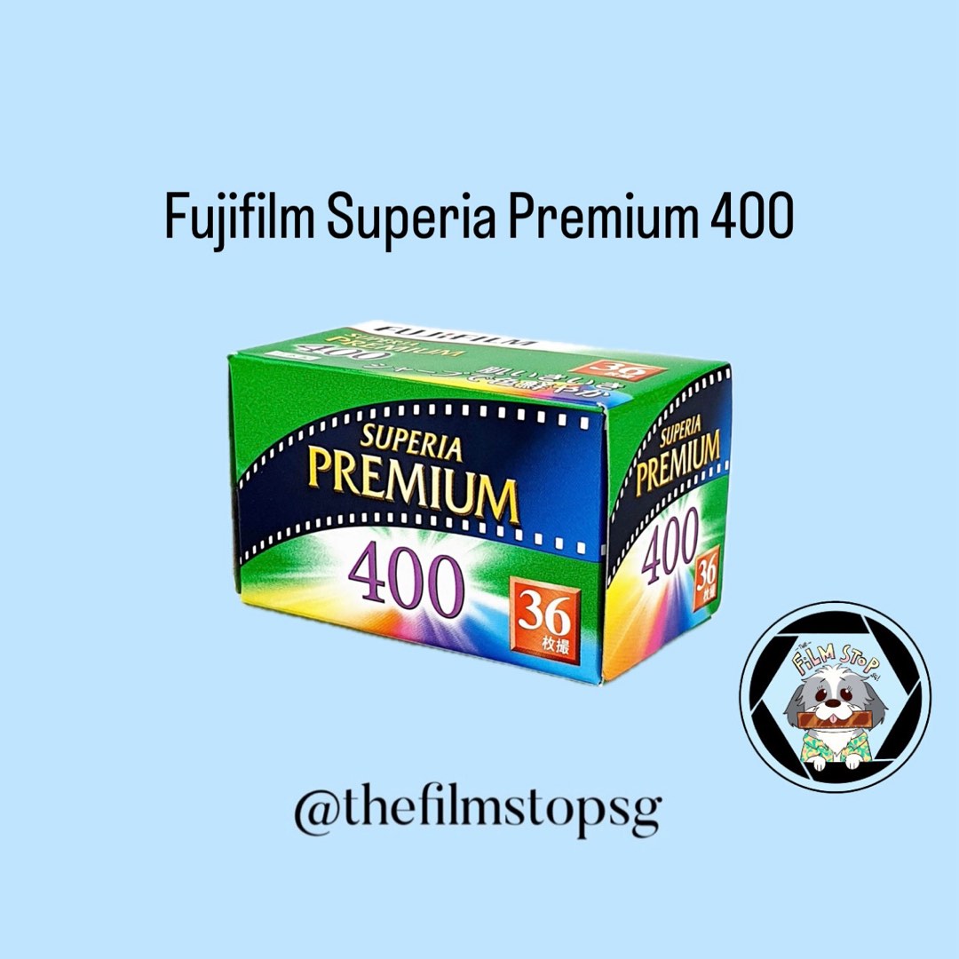 FRESH Fujifilm Superia Premium 400 (JP Version) 35mm Film Roll 36 ...