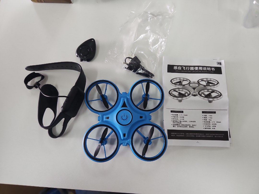 Gravity sensor drone with camera, Hobbies & Toys, Toys & Games on Carousell