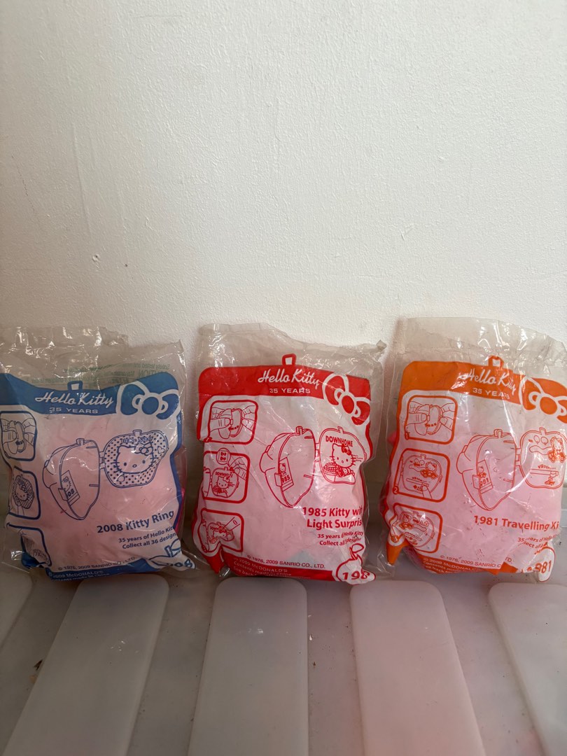 Hello Kitty x McDo Collectibles - Years, Hobbies & Toys, Memorabilia ...