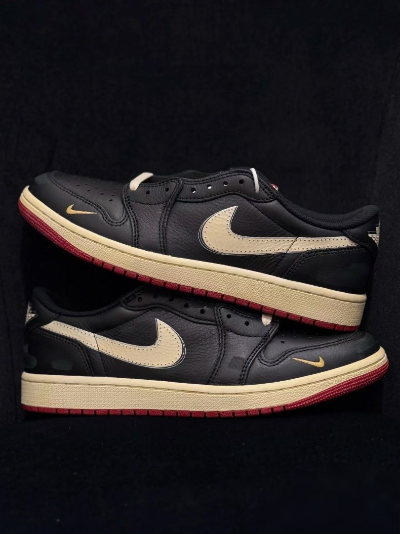 Jordan 1 Retro Low OG Nigel Sylvester Better With Time, Men's Fashion ...