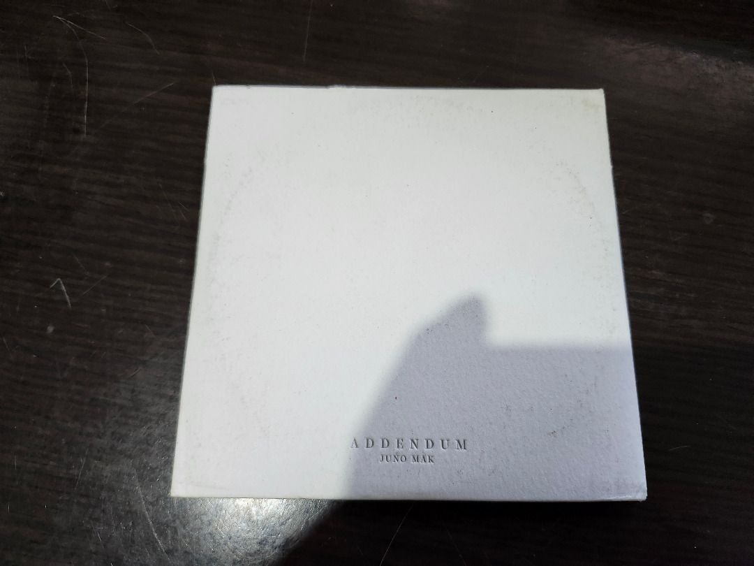 Juno Mak 麥浚龍 Addendum CD, 興趣及遊戲, 音樂、樂器 & 配件, 音樂與媒體 - CD 及 DVD - Carousell