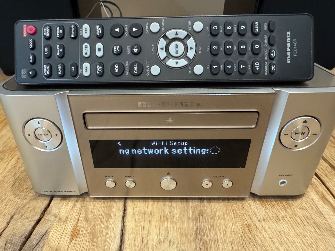 Marantz CD Receiver M-CR612 with speakers set, Audio, Soundbars ...