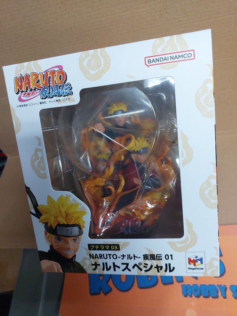 Megahouse Petitrama DX Naruto Shippuden opened and displayed in shop ...