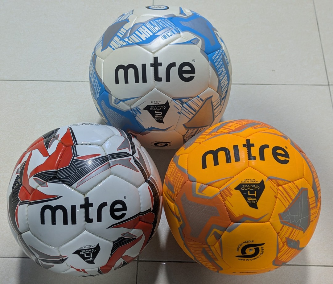 Mitre Soccer Balls - Jnr Lite 360, Tempest Futsal, Impel, Sports Equipment, Sports & Games ...