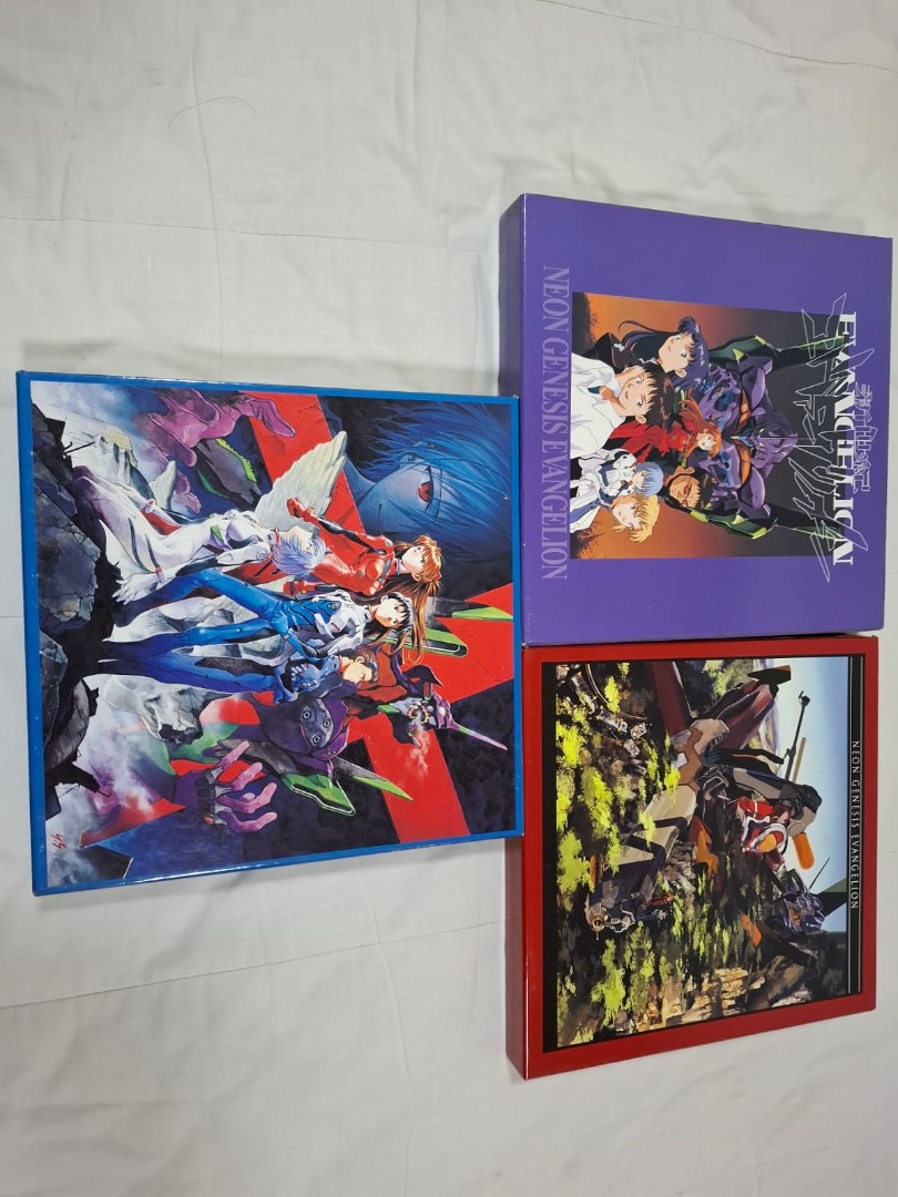 Neon Genesis Evangelion: Genesis LaserDisc Complete Set, Hobbies & Toys ...