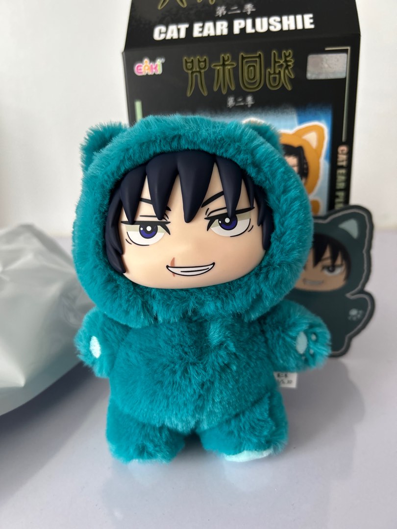 (ORIGINAL) Jujutsu Kaisen Cat Ear Plushie Blind Box [TOJI], Hobbies ...