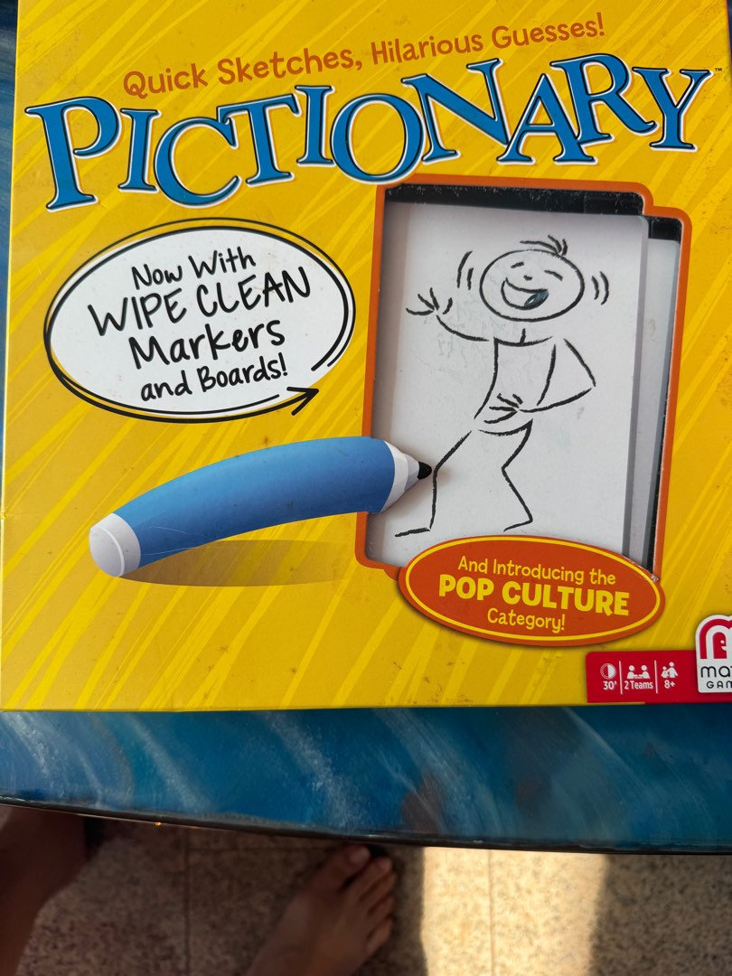Pictionary Board Game - Quick Sketches, Hilarious Guesses!, Hobbies ...