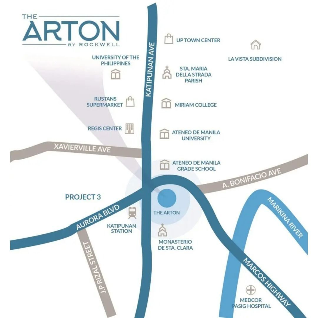 PRE-SELLING: Arton By Rockwell - Studio - 3 Bedroom Unit - Quezon City ...