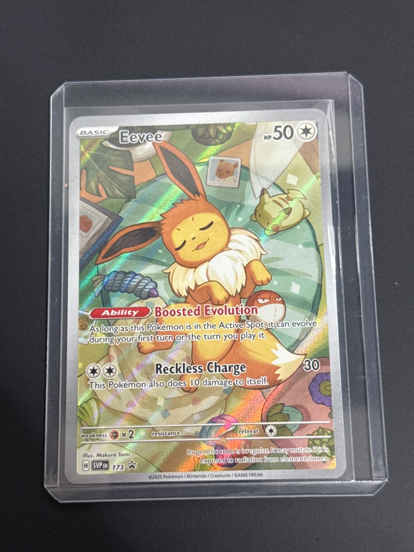 Prismatic Eevee and brave Lucario, Hobbies & Toys, Toys & Games on ...
