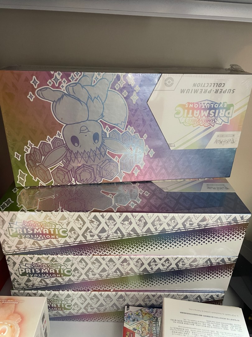 prismatic evolution super premium collection, Hobbies & Toys, Toys ...