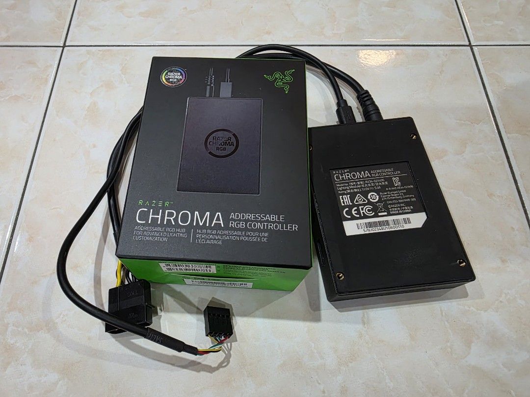 Razer Chroma Addressable RGB Argb Controller, Computers & Tech, Parts ...