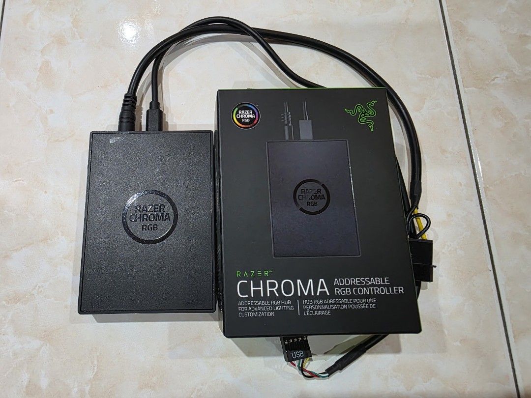 Razer Chroma Addressable RGB Argb Controller, Computers & Tech, Parts ...