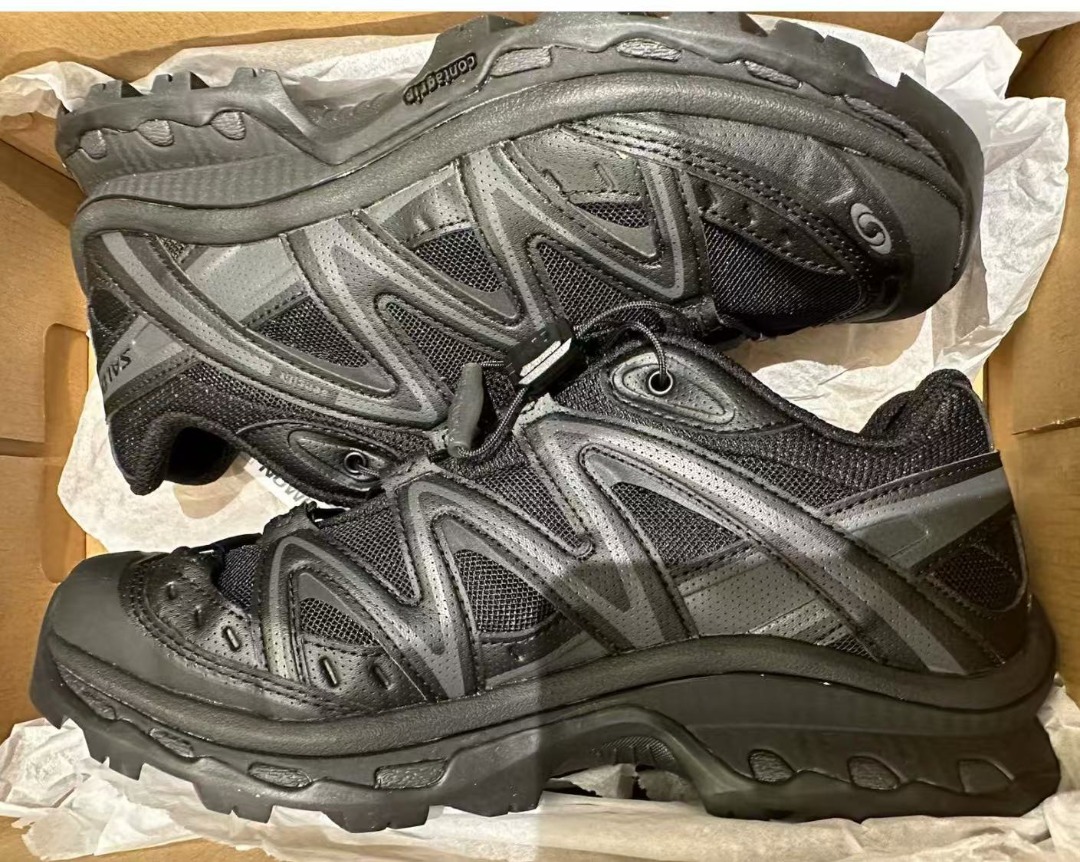 Salomon XT Quest Advanced low top sneakers, unisex, Black 988, 女裝, 鞋, 波 ...