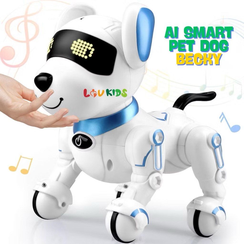 Smart Robot Dog RC Programmable Interactive Pet Puppy Singing Dancing ...