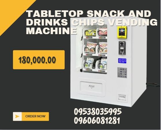 tabletop Snack and Drinks Chips Vending Machine, Everything Else ...