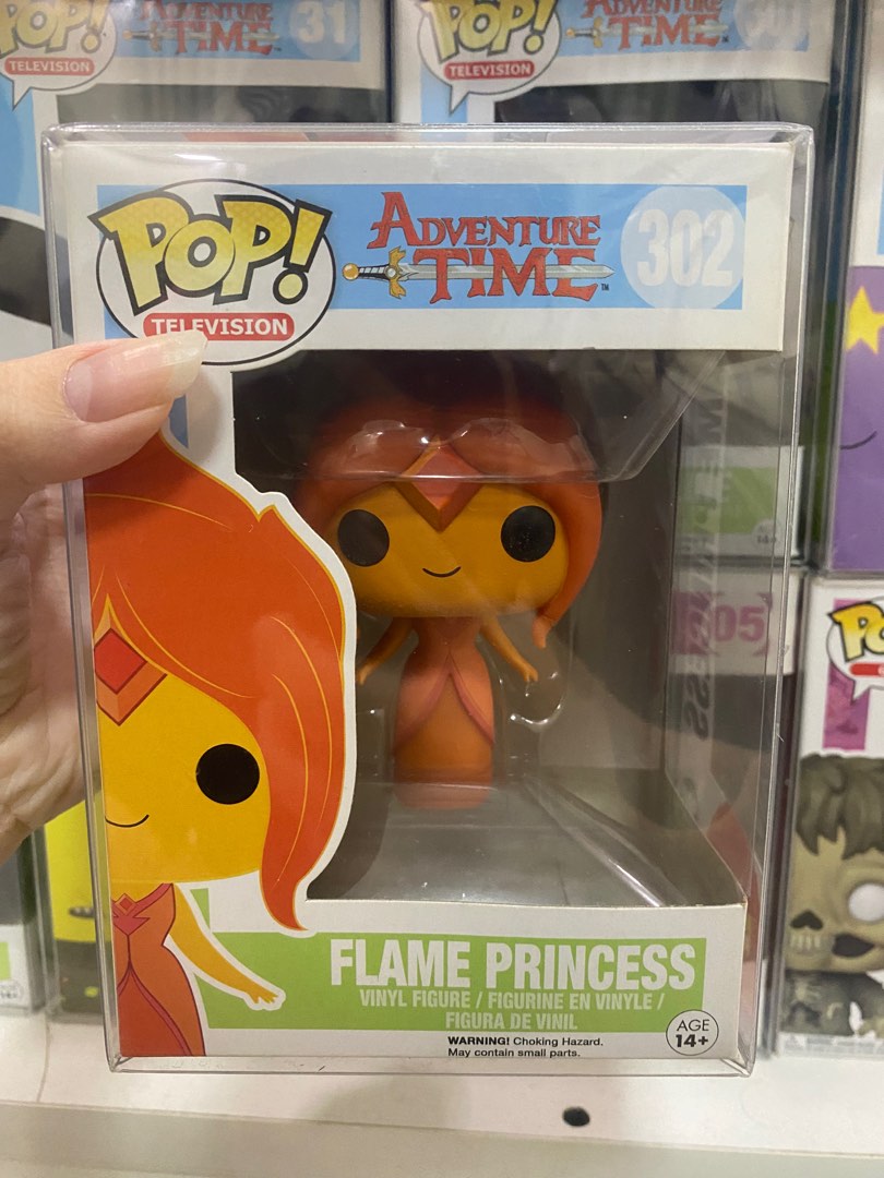 307 flame princess (og) funko pop ADVENTURE TIME, Hobbies & Toys, Toys ...