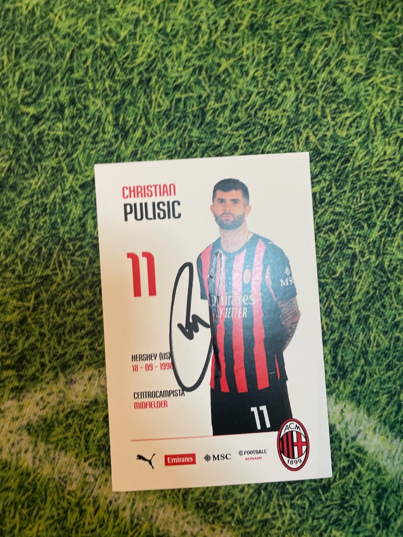 AC Milan signatures!!! on Carousell