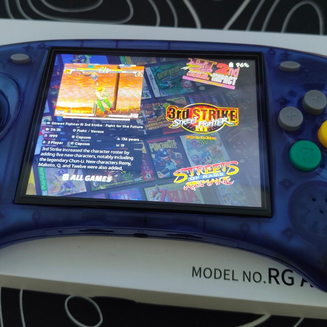 Anbernic RG ARC-S (With Games + Rocknix OS), Video Gaming, Video Game ...