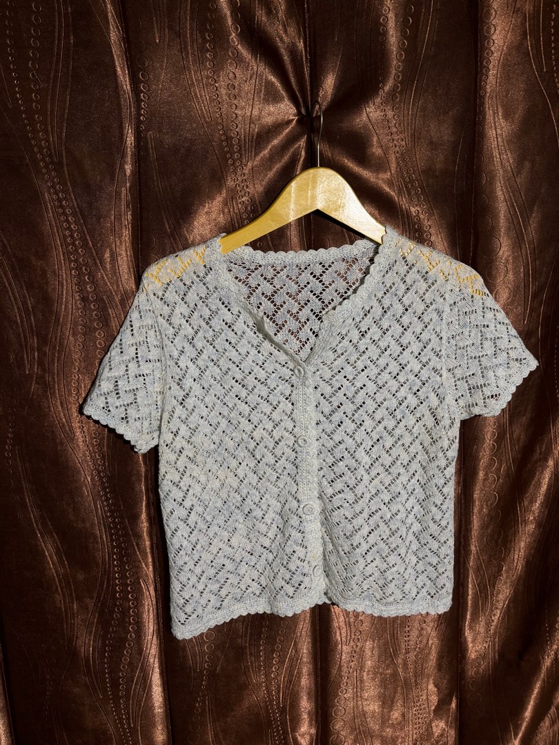 Baju rajut, Fesyen Wanita, Pakaian Wanita, Baju Luaran di Carousell