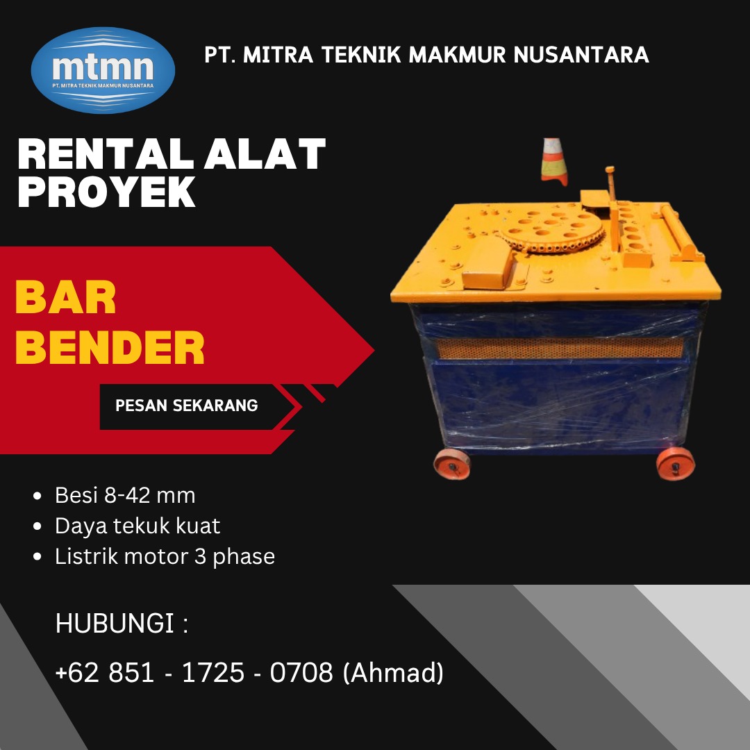Bar Bender, Bar bending Sumedang - WA: 0851 1725 0708 - Sewa Mesin Bar ...