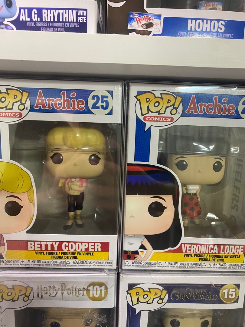 betty cooper and veronica lodge SET ARCHIE funko pops, Hobbies & Toys ...