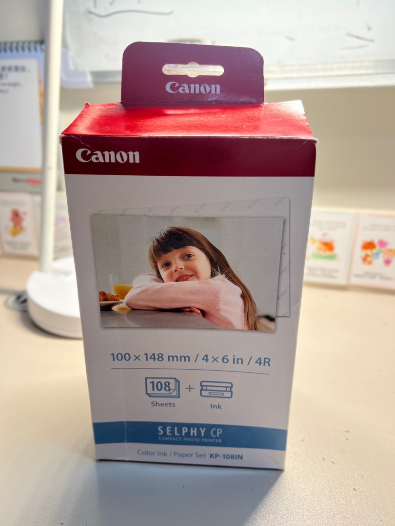 Canon color ink & paper set KP-108IN, 電腦＆科技, 打印機及影印機 - Carousell