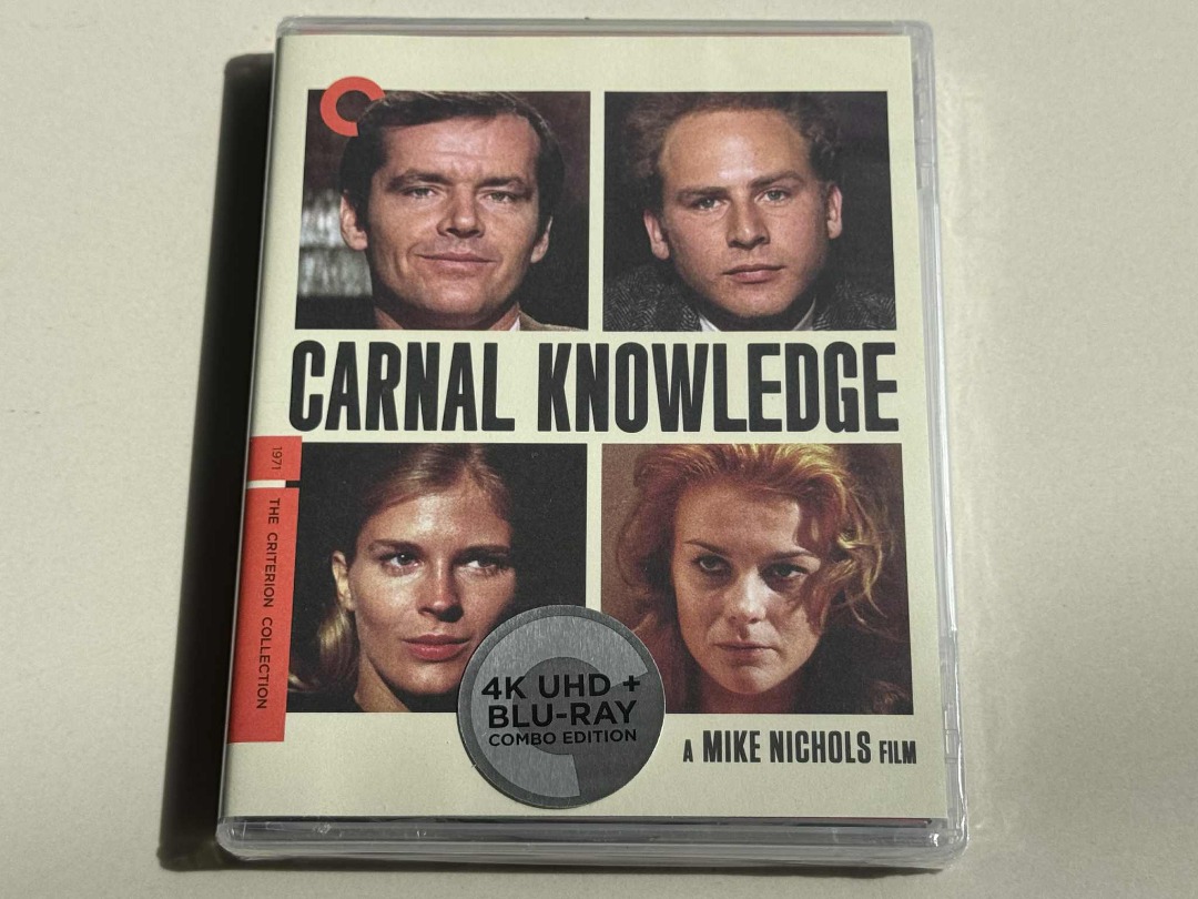Carnal Knowledge (The Criterion Collection) [4K UHD + Blu-ray] (Sealed), Hobbies & Toys, Music ...