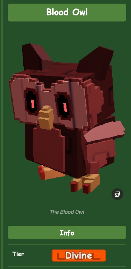 (CHEAP) wts grow a garden gag roblox blood owl night owl normal regular ...