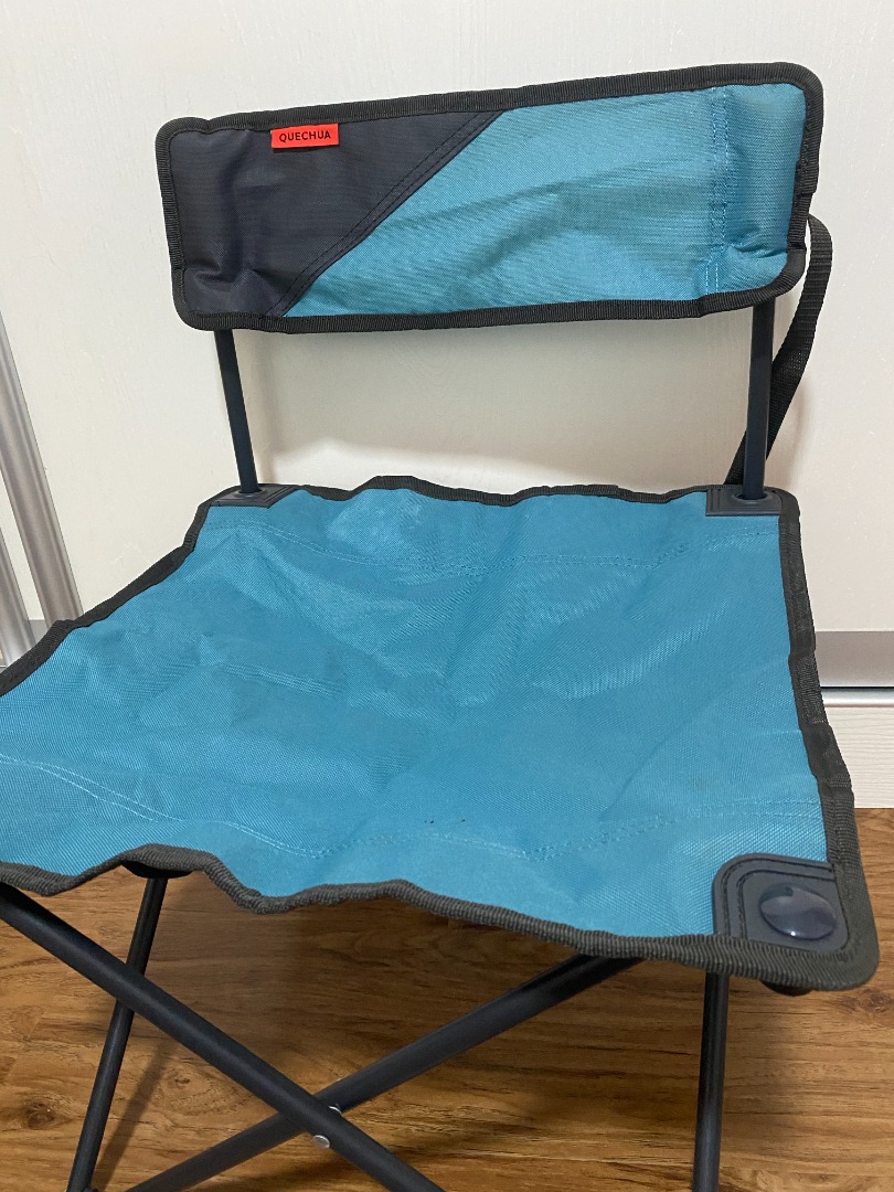 Decathalon Quechua Folding Camping Chair, Sports Equipment, Hiking ...