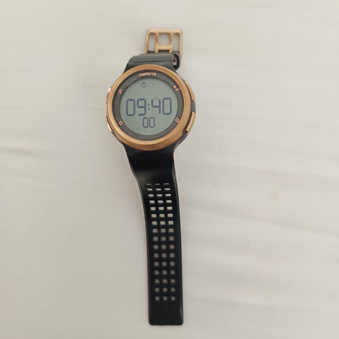 Decathlon Running Watch - Black and Gold - $15.00, Mobile Phones ...