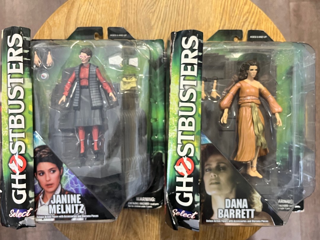Diamond Select Ghostbusters Dana Barret & Janine Melnitz set of 2, 興趣及 ...