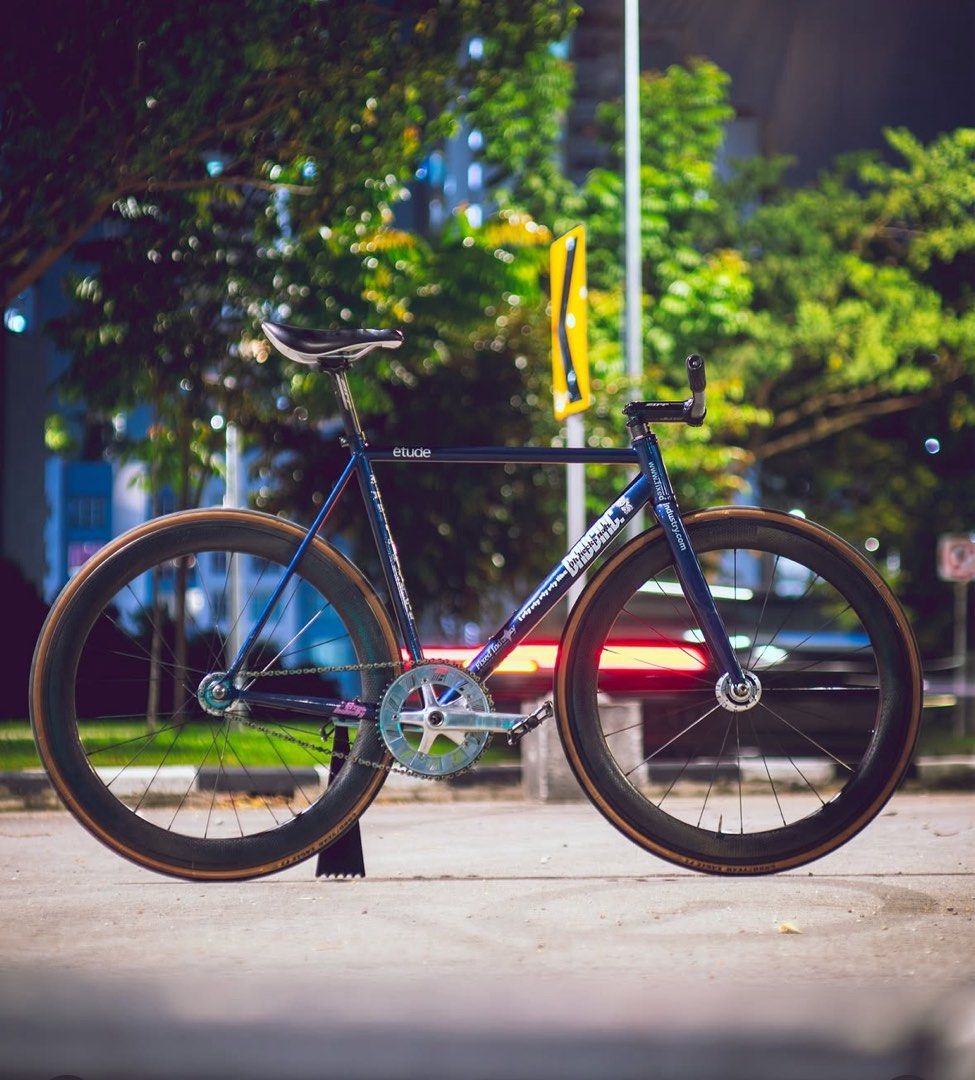 DrugInc étude Fixie Fixed Gear Frameset, Sports Equipment, Bicycles ...