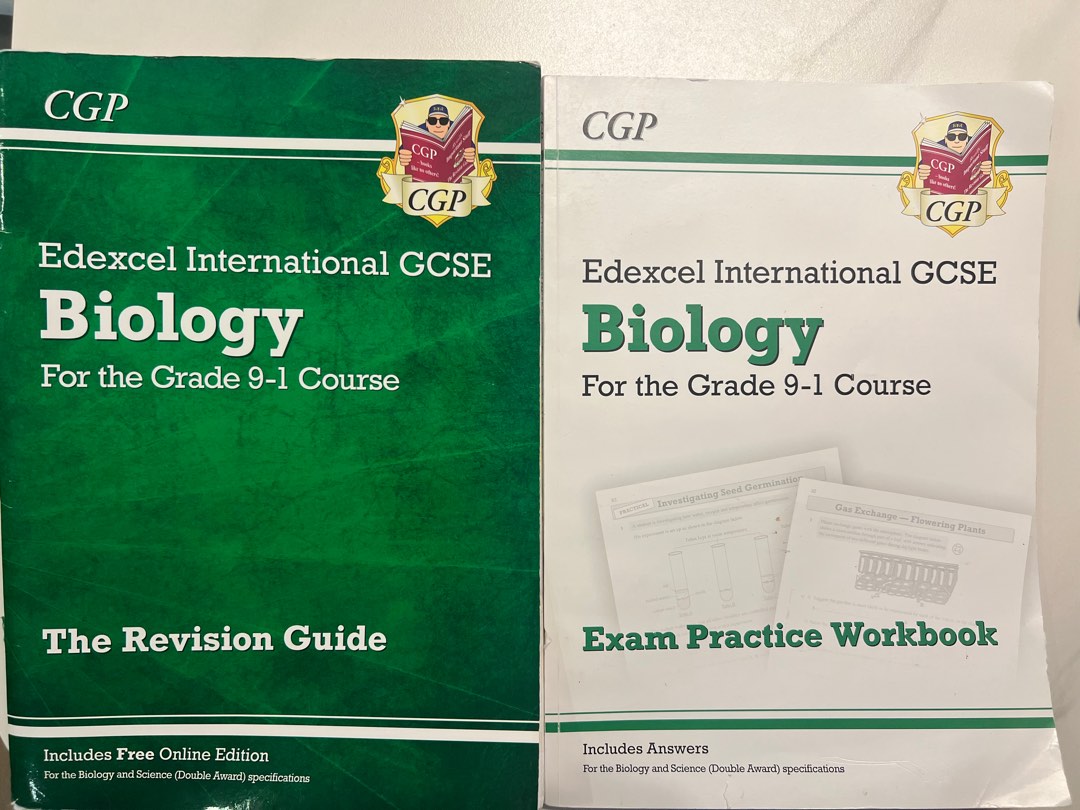 Edexcel igcse Biology CGP revision guide &workbook, 興趣及遊戲, 書本 & 文具, 教科書 ...