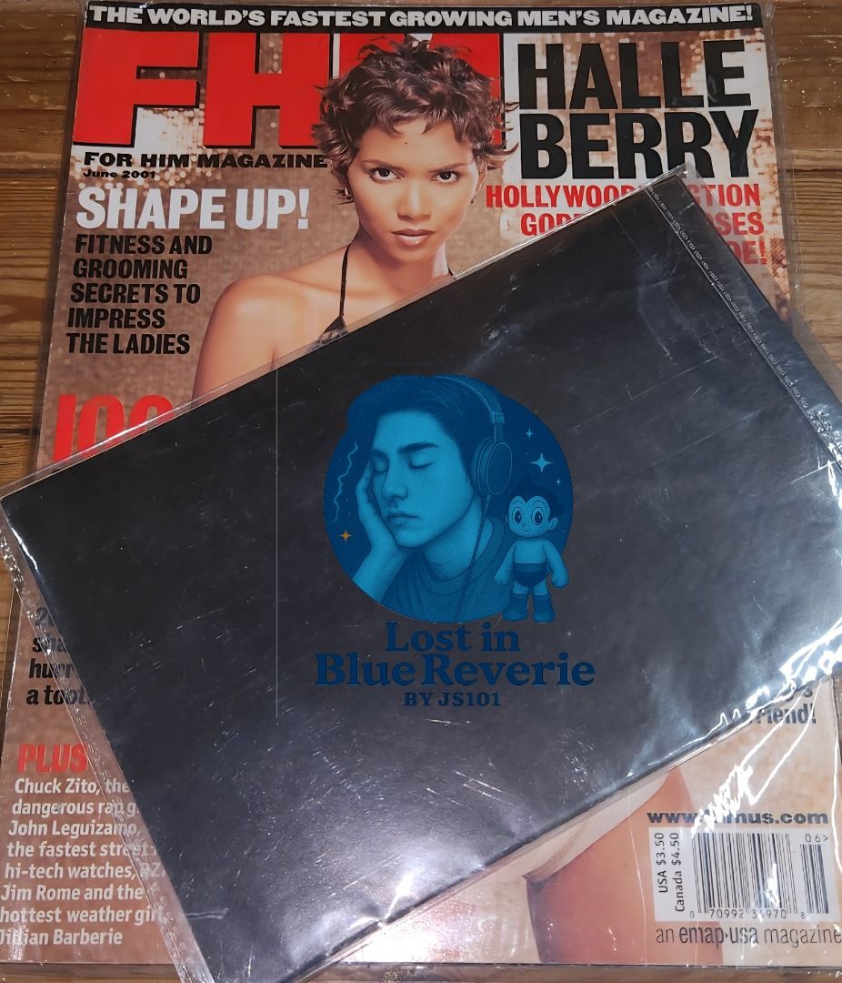 For Him Magazine US Edition - June 2001 Issue feat HALLE BERRY | Rare ...