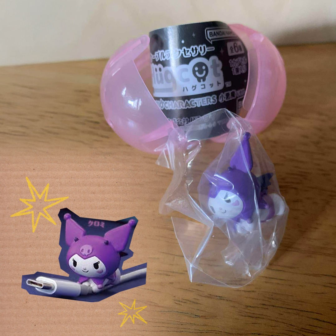 Gashapon - Sanrio Hugcot Little Devil Ver Gacha - Kuromi, Hobbies & Toys, Toys & Games on Carousell