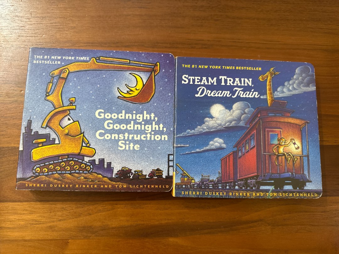 Goodnight Goodnight Construction Site & Steam Train Dream Train ...