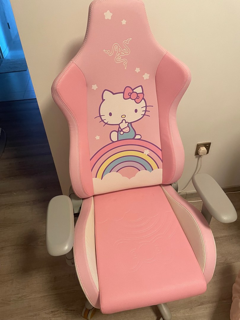 Limited Edition - Hello Kitty Gaming Chair ., Furniture & Home Living, Furniture, Chairs on ...