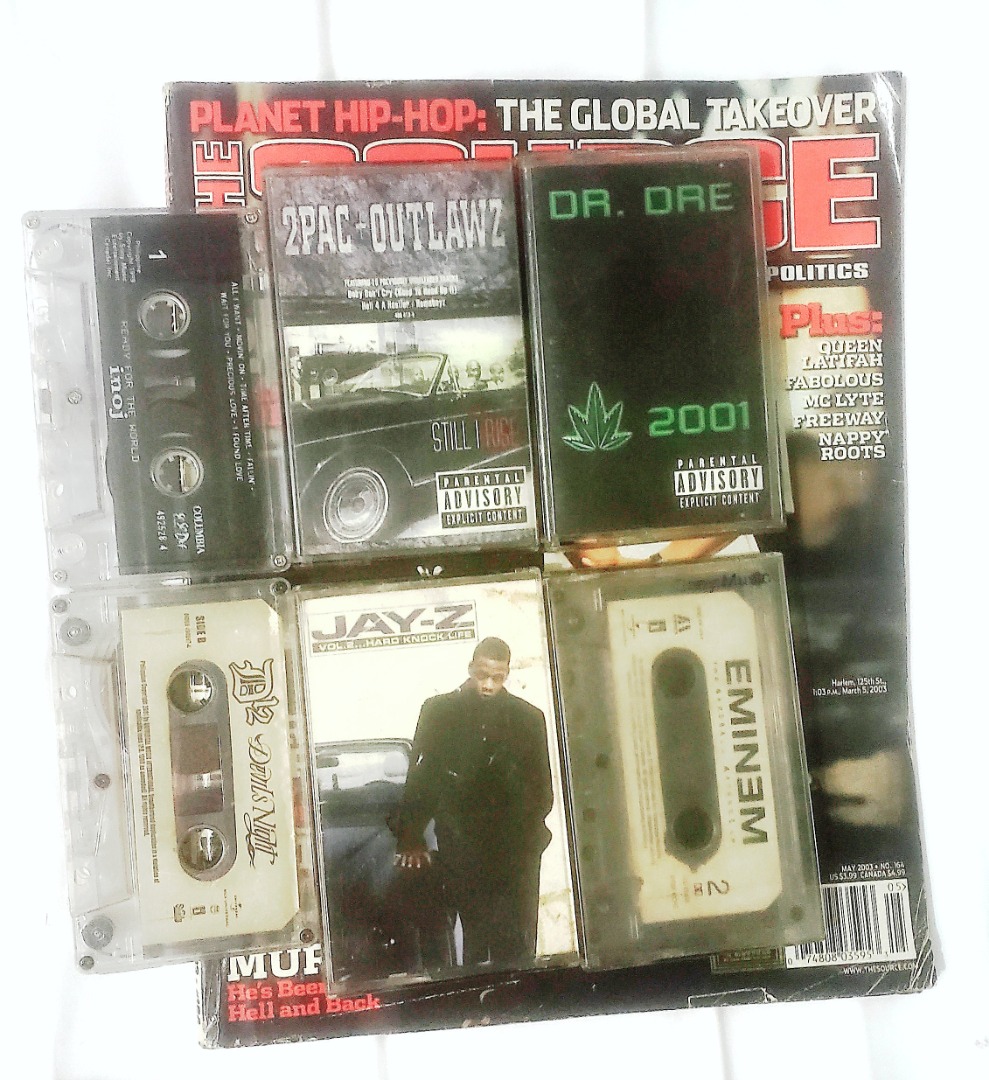 Hiphop RAP Rnb Cassette Tapes USED, Hobbies & Toys, Music & Media, CDs ...