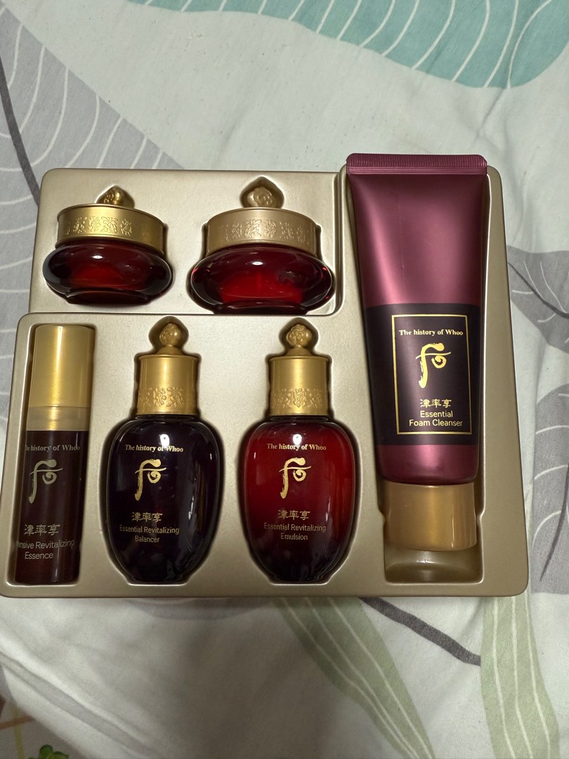 History of whoo mini gift set, Beauty & Personal Care, Face, Face Care ...