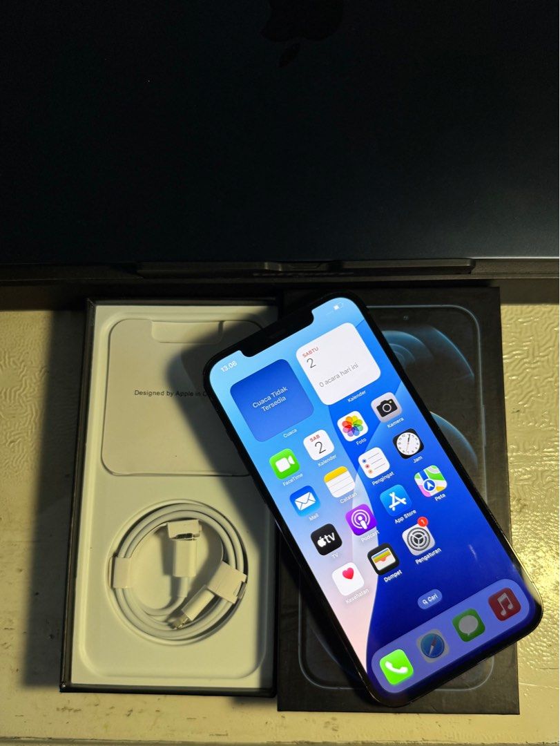 Iphone 12 promax 128gb inter (all operator), Telepon Seluler & Tablet ...