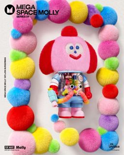 Space Molly 100%～Jon Burgerman & Durian man, Hobbies & Toys, Toys ...
