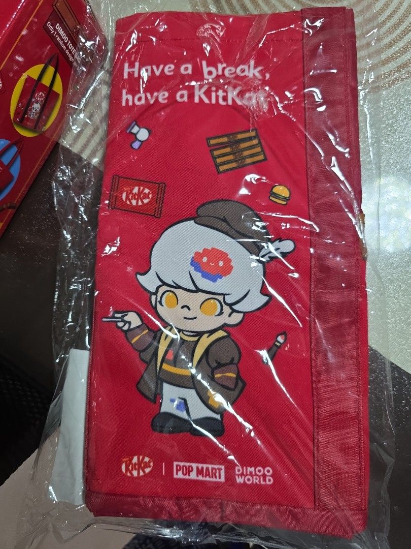 KitKat x Dimoo World Pop Mart Bag, Hobbies & Toys, Toys & Games on ...