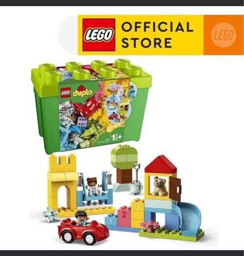 LEGO DUPLO Classic Deluxe Brick Box 10914 Starter Set, Hobbies & Toys ...