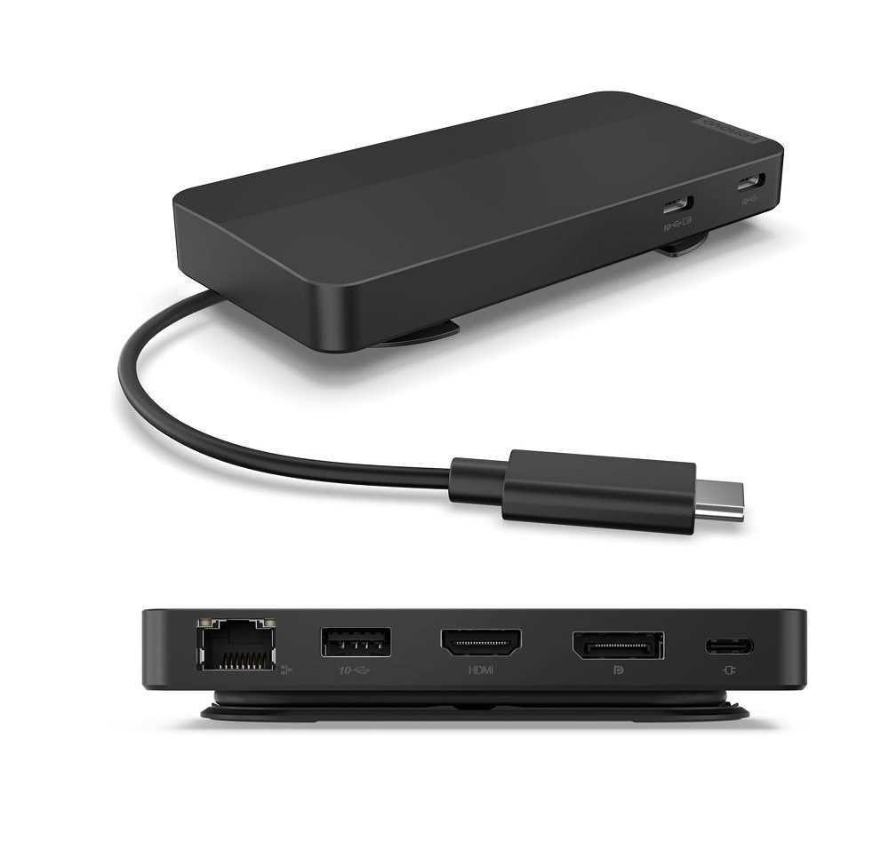 Lenovo USB-C Dual Display Travel Dock, 電腦＆科技, 電腦周邊及配件, 其他 - Carousell