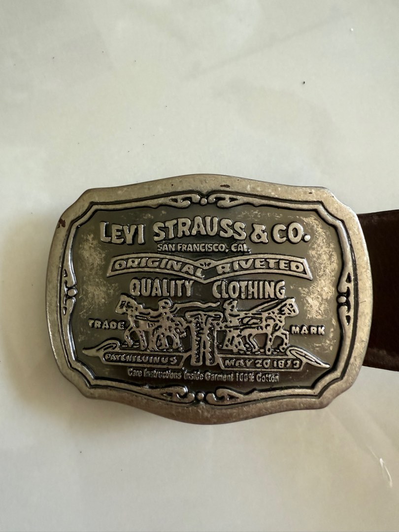 Levi Strauss & Co. Belt Buckle, Men's Fashion, Watches & Accessories ...