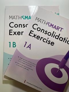 4A 4B MathSmart Consolidation Exercise, 興趣及遊戲, 書本 & 文具, 教科書 - Carousell