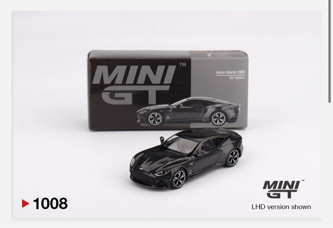 🔥Mini Gt Aston Martin dbs 007 edition, Hobbies & Toys, Toys & Games on Carousell