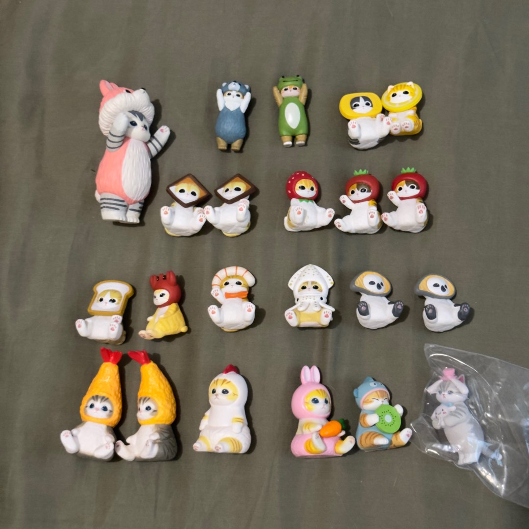 Mofusand Figurines, Hobbies & Toys, Toys & Games on Carousell
