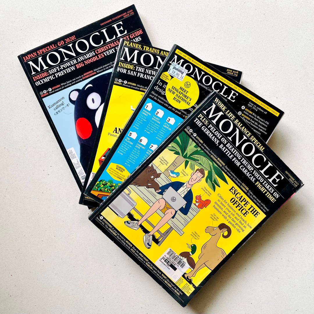 Monocle Magazine - Cherished Issues, Hobbies & Toys, Books & Magazines ...