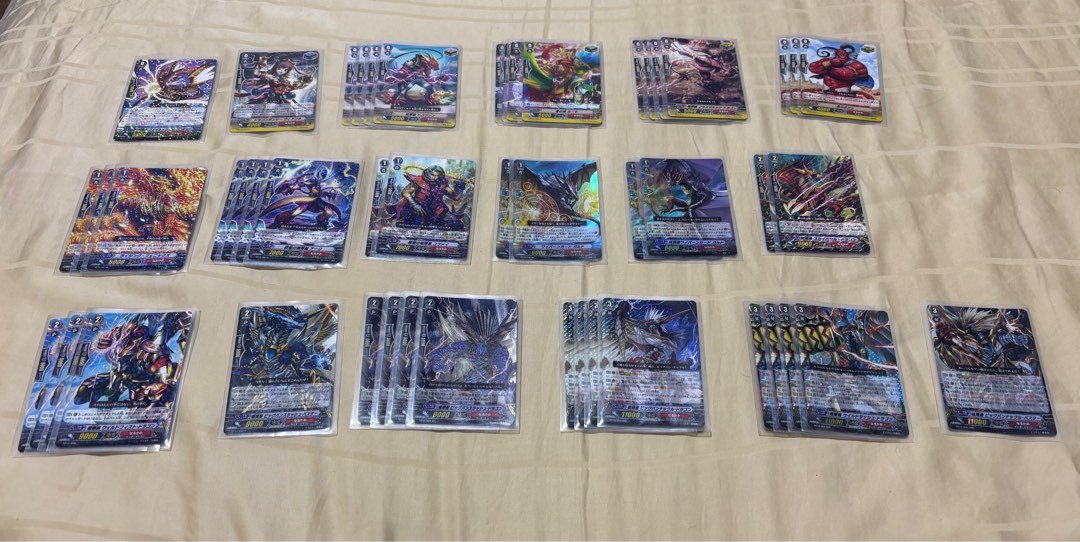 Vanguard Narukami Knuckle Dragon Legion Deck, Hobbies & Toys, Toys ...